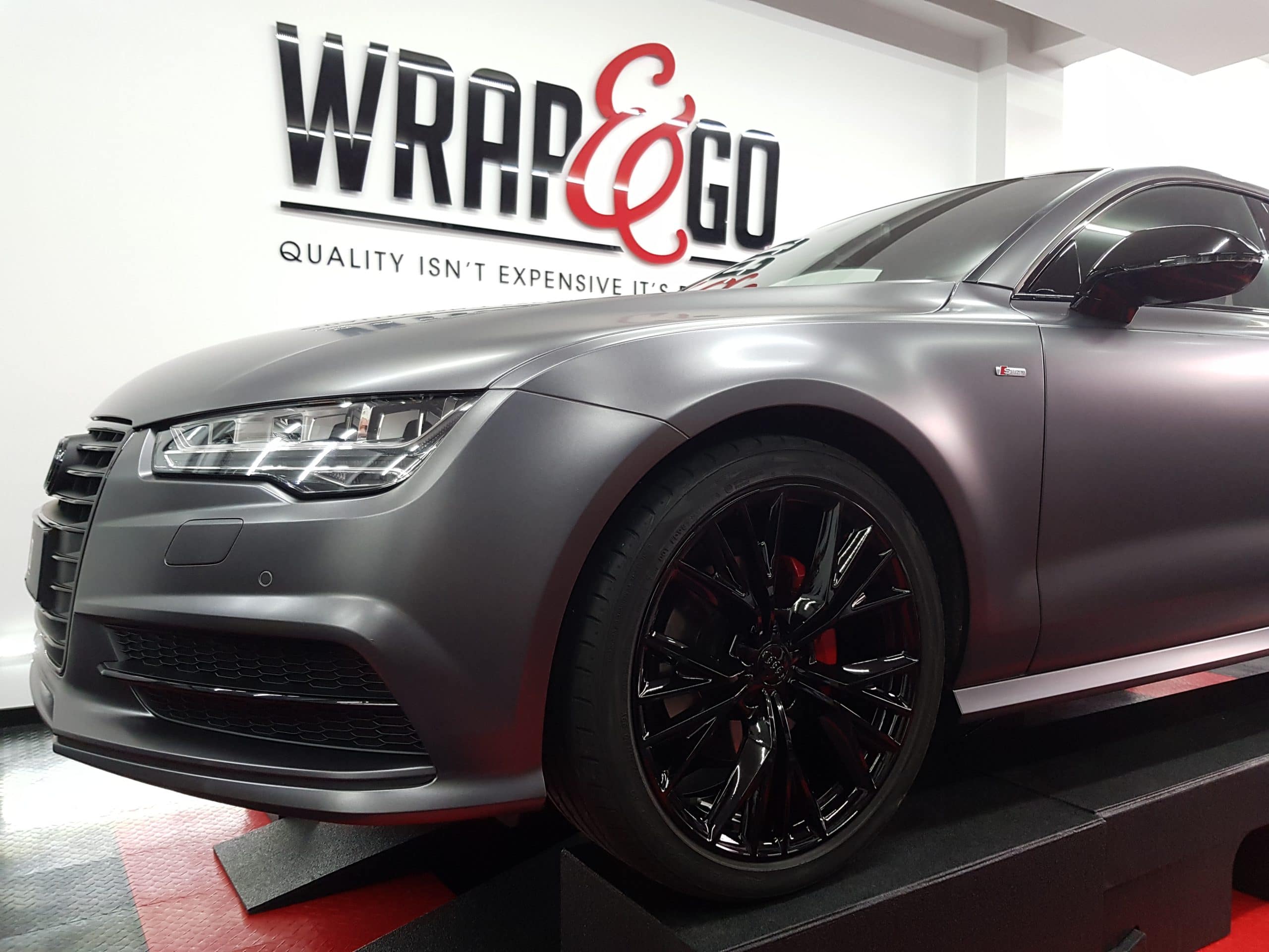 Audi A7 S-Line | 3M Gecertificeerd Car Wrapper | WrapAndGo | De Lier