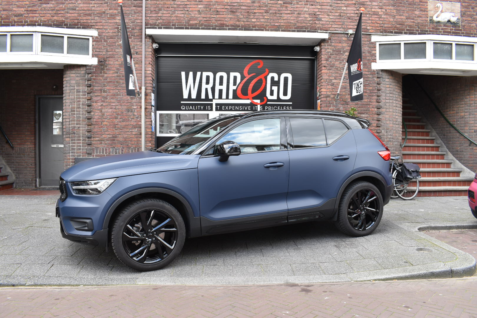 3M Matte Navy Blue | Volvo XC40 | Wrap&Go De Lier