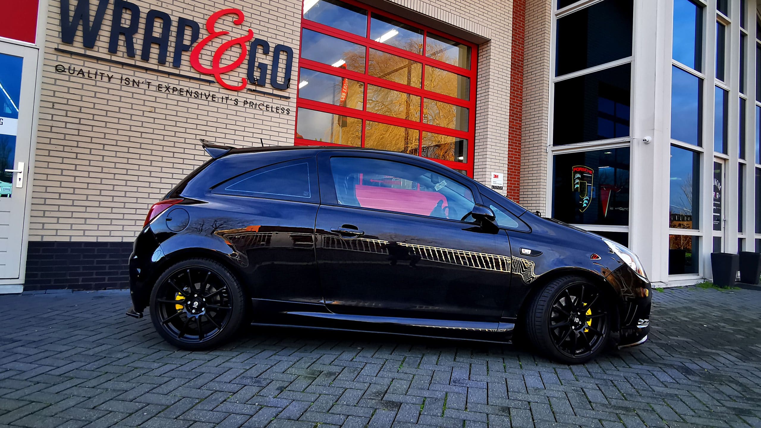 Remklauwen verven of spuiten incl logo | Wrap&Go | De Lier