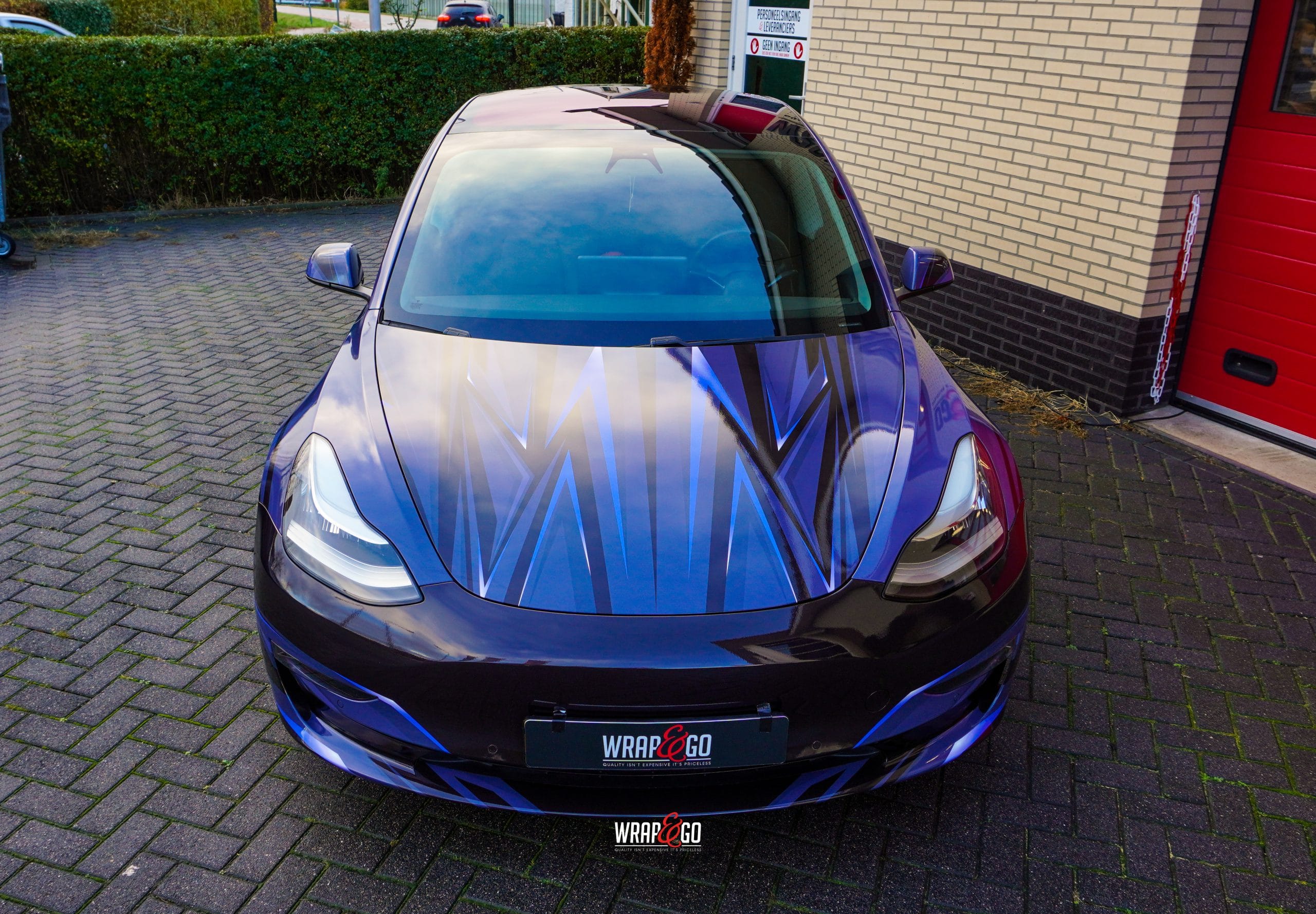 Tesla Model 3 Full Colour Wrap | 3M Gecertificeerd Car Wrapper ...