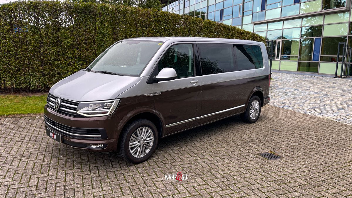 VW Transporter APA wrap met Two Tone Effect